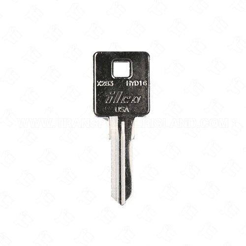 Ilco X283 HYD16 Harley Davidson Motorcycle Key Blank for Locksmiths